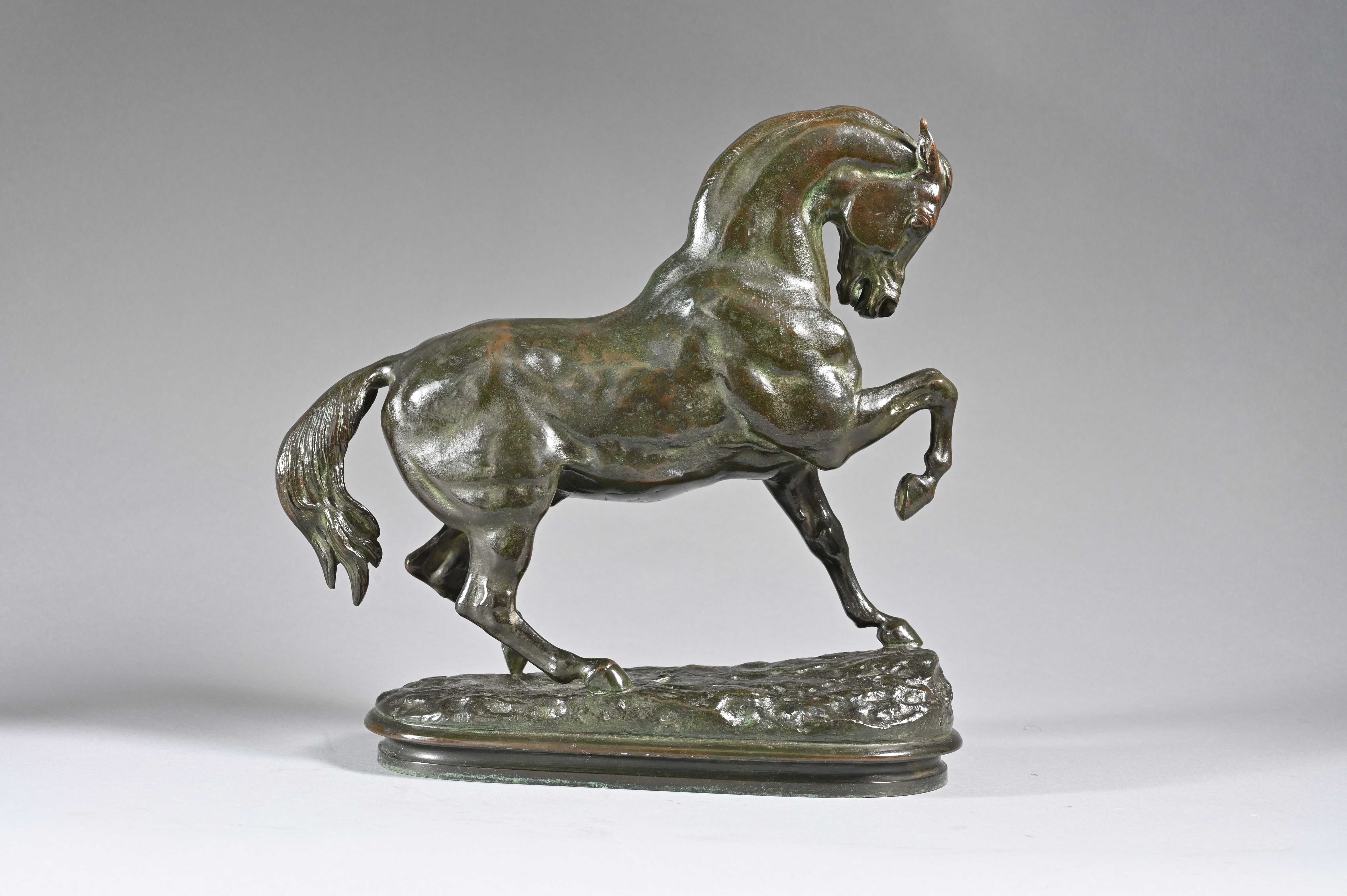 Antoine-Louis BARYE CHEVAL TURC | UNIVERS DU BRONZE